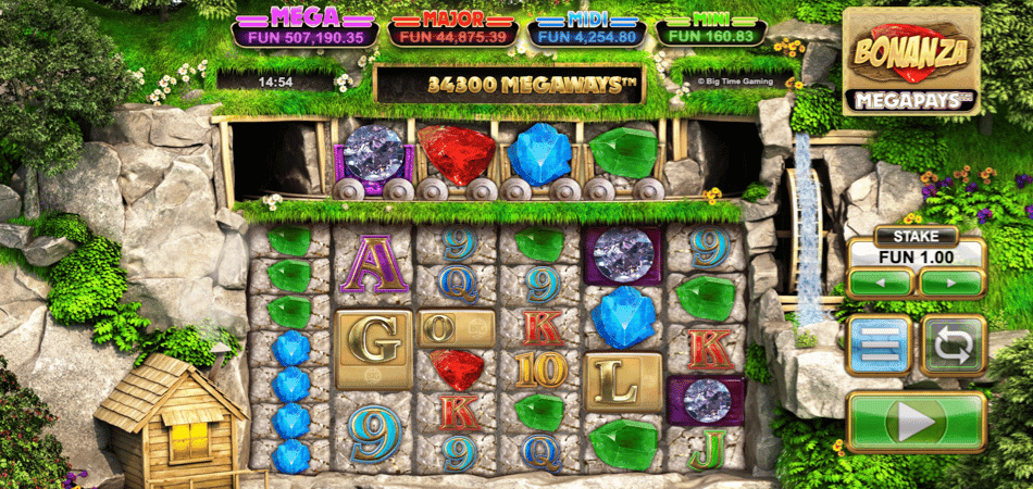 Bonanza Megapays Slot Machine Demo » from BTG