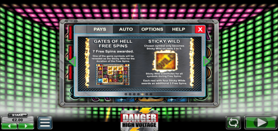 Danger High Voltage Slot Machine Demo » from BTG